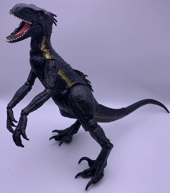 JURASSIC WORLD INDORAPTOR 16" Action Figure Posable Dinosaur Toy ...