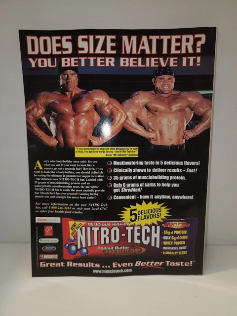 MUSCLEMAG INTERNATIONAL MARS 2002 muscle fitness bodybuilding magazine ...