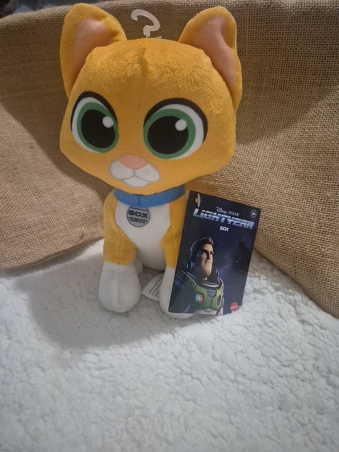DISNEY SOX LIGHTYEAR Toy Story Cat Plush Toy New w/TAG £8.00 - PicClick UK