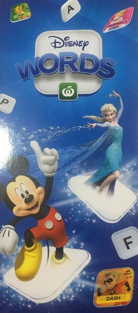 WOOLWORTHS WALT DISNEY Alphabet Words tazo’s Complete Set Of 36 EUR 40 ...