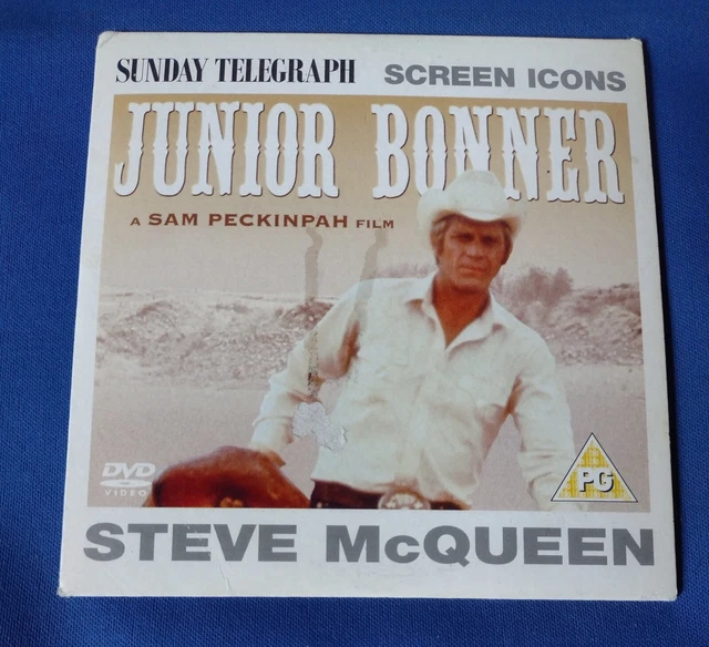 JUNIOR BONNER (1972) DVD STEVE McQUEEN SAM PECKINPAH * SUNDAY TELEGRAPH ...