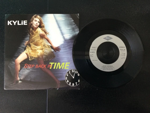 STEP BACK IN Time by Kylie Minogue 7” Vinyl CHS PWL 64 EUR 1,44 ...