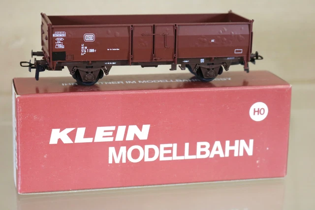 KLEIN MODELLBAHN 3077 DB Offener Wagons de Marchandises Acier Latérale ...