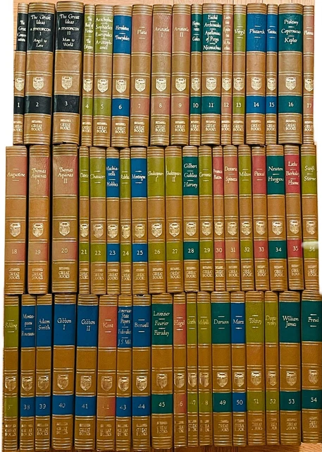 ENCYCLOPEDIA BRITANNICA 1952 Great Books of the Western World COMPLETE ...