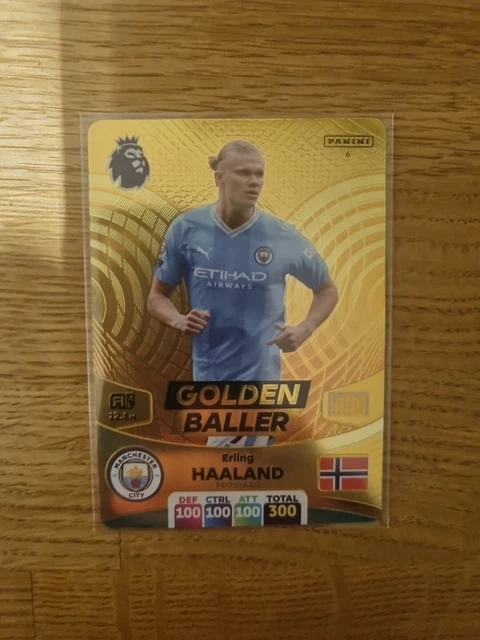 ERLING HAALAND GOLDEN Baller - Adrenalyn XL 2024 £11.00 - PicClick UK