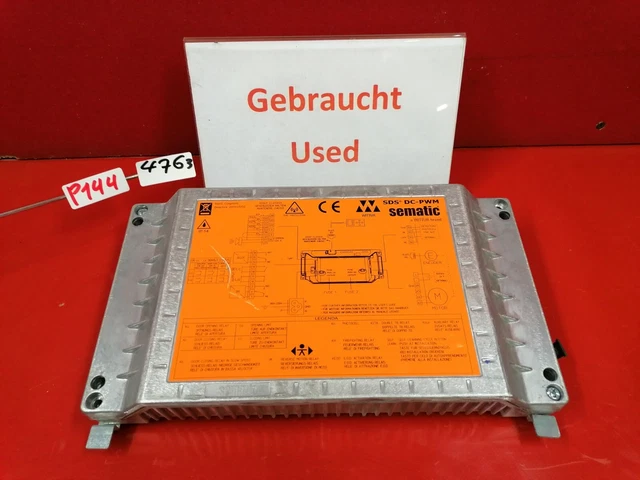 SEMATIC SDS DC PWM Türsteuergerät Lift Controller B157AAUX01 EUR 294,00 ...