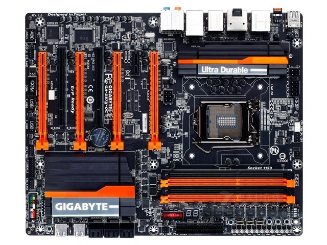 GIGABYTE GA-Z87X-OC MOTHERBOARD Intel Z87 LGA 1150 ATX DDR3 Core i7/i5 ...