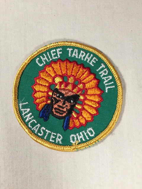CHIEF TARHE TRAIL Lancaster Ohio BSA Trail Patch $7.99 - PicClick
