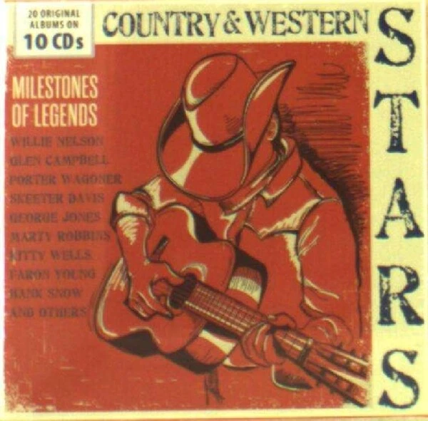 COUNTRY & WESTERN Stars-Milestones Of Legends 10 Cd Neuf EUR 38,98 ...