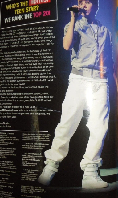 JUSTIN BIEBER MILEY Cyrus SELENA justice MIRANDA + POSTER Dakota ...