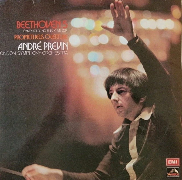 BEETHOVEN/ANDRE PREVIN-SYMPHONY NO 5 In C Minor Vinyl LP Album.1973 HMV ...