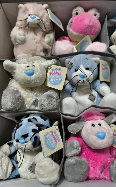 COLLECTABLE MY BLUE Nose Friends Bundle x 12 Plush Soft Toys with Tags ...