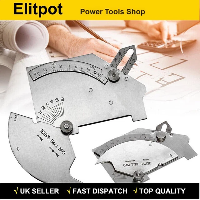 MG-8 BRIDGE CAM Gauge Test Ulnar Welding Gauge Ruler Inspection ...