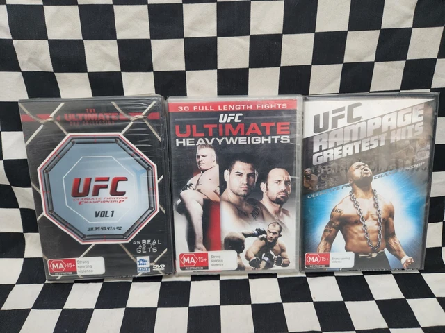 UFC DVD BUNDLE #13 Ultimate Fighter Championship Bulk Lot Region 4 EUR ...