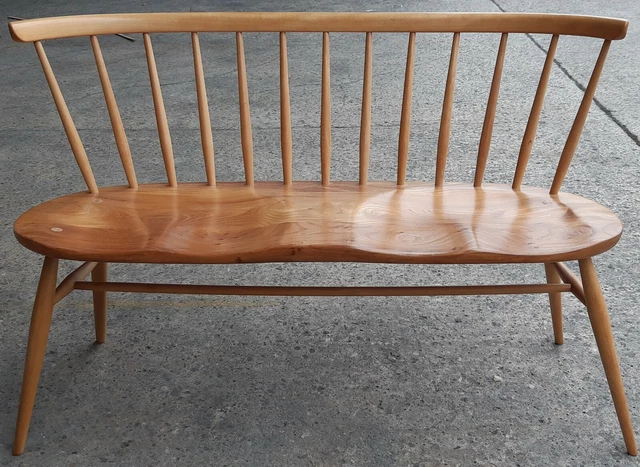 VINTAGE ERCOL 1950S-EARLY 1960s Love Seat bench, model 349, VGC, Light ...