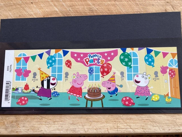 ROYAL MAIL BARCODED Peppa Pig Miniature Sheet [2024] MNH £6.70 ...