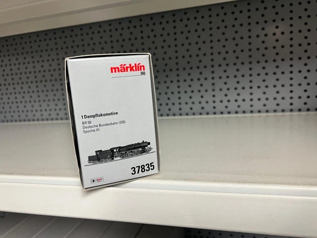 H0 MÄRKLIN 37835 Schlepptender DB 50 1581 Dampflok digital mfx AC OVP ...