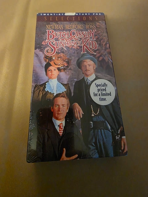 NEW VHS: BUTCH Cassidy and the Sundance Kid: Paul Newman/Robert Redford ...
