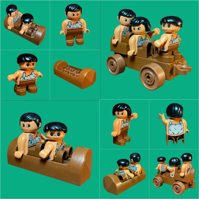 LEGO DUPLO STONE Age Figures Canoe Caveman - Choose #D/6 £6.12 ...