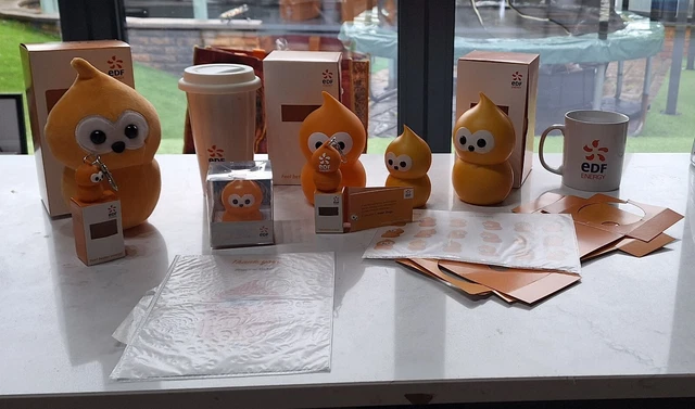 JOB LOT ZINGY EDF Energy TV Advertisement Whitehouse in Original Boxes ...
