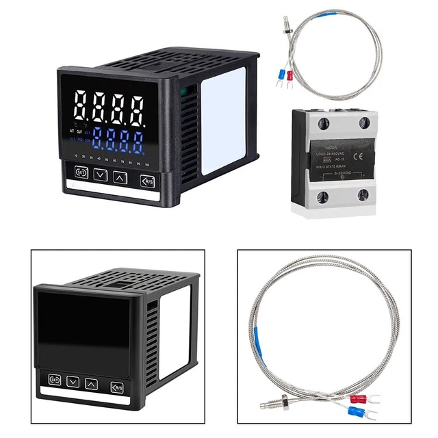 CONTR?LEUR PID ?? base de thermocouple type K pour une efficacit?? de chauffage EUR 38,33 ...