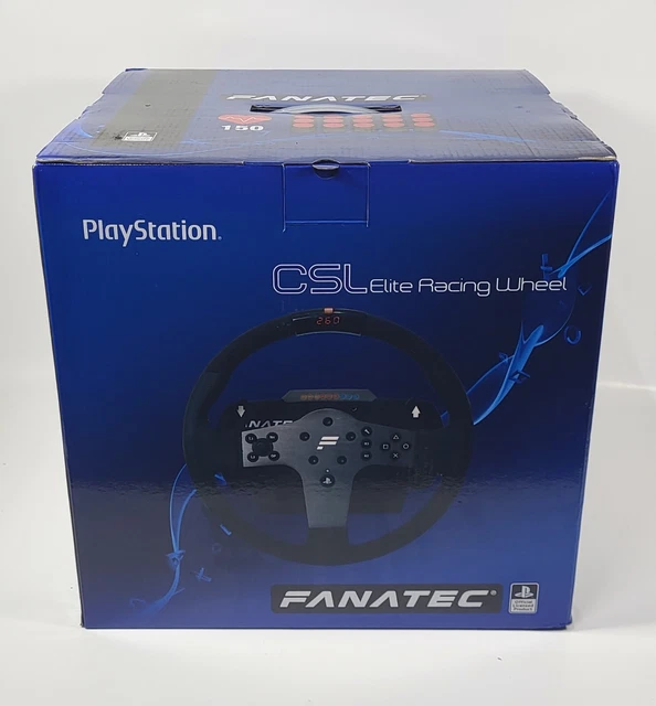 FANATEC CSL ELITE Racing Wheel PlayStation WheelBase and Wheel Bundle ...