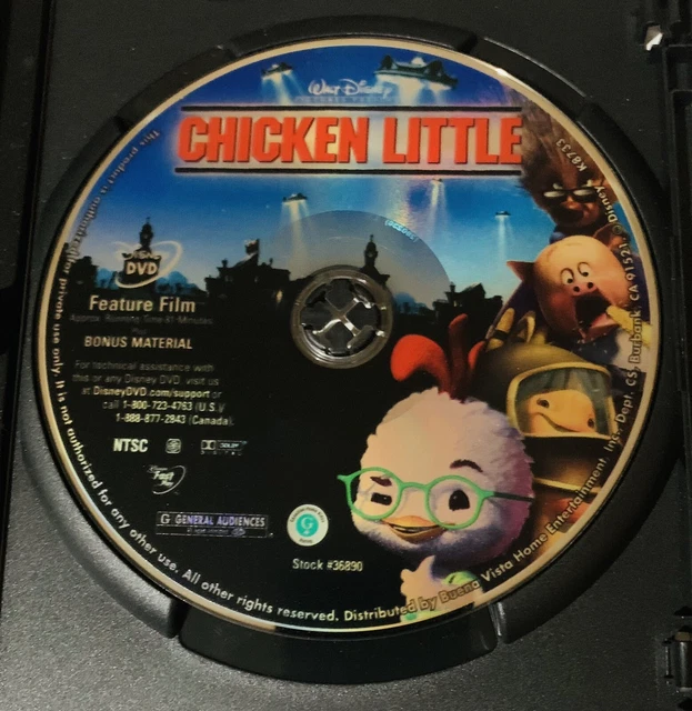 WALT DISNEY CHICKEN Little Dvd 2006 Canadian Kids $3.99 - PicClick CA