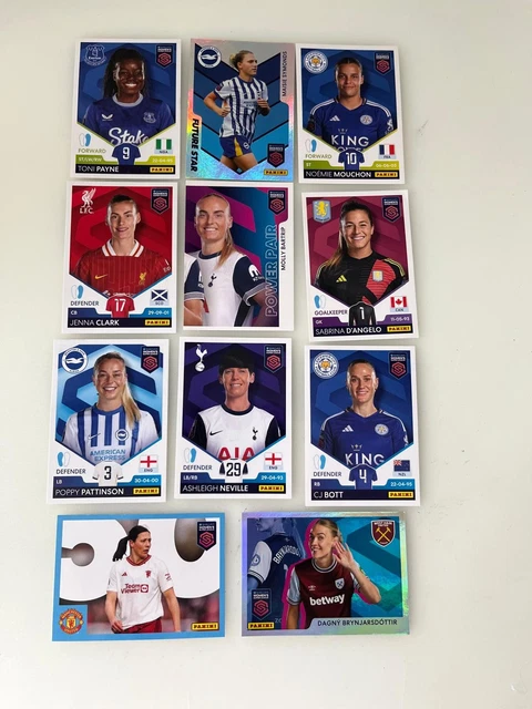 PANINI WSL WOMENS Super League Stickers 2025 £1.75 - PicClick UK