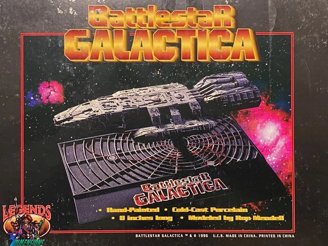 BATTLESTAR GALACTICA MODEL Statue Legends in 3 Dimensions - 1996 EUR 80 ...