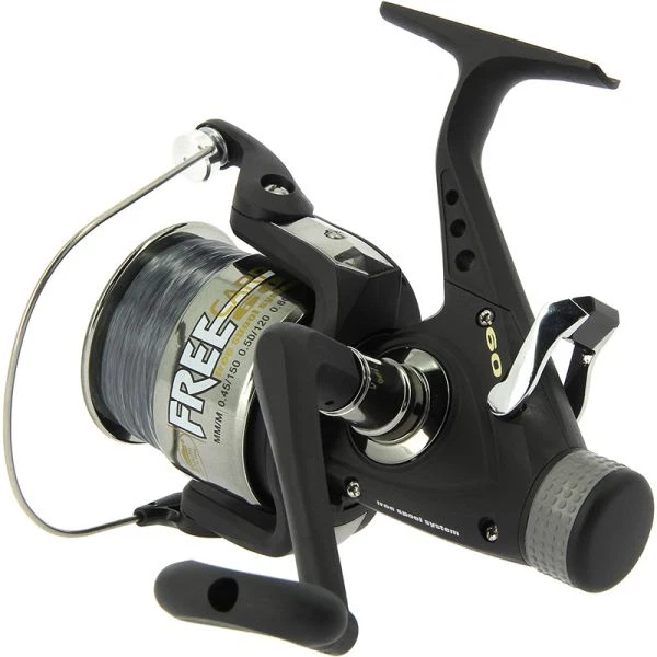 1 X LINEAEFFE FREE CARP 60 3BB CARP RUNNER FISHING REEL WITH 15LB LINE ...