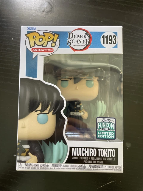 SINGLE STICKER FUNKO Demon Slayer Muichiro Tokito #1193 2022 Funkon HQ ...