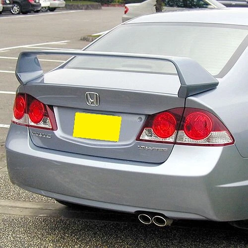 REAR TRUNK SPOILER MUGEN STYLE FOR HONDA CIVIC '06-'11 4D Saloon ...
