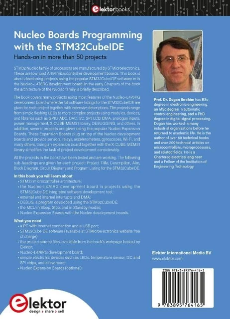 DOGAN IBRAHIM NUCLEO Boards Programming with the STM32CubeIDE: Hands ... DOGAN IBRAHIM NUCLEO Boards Programming with the STM32CubeIDE: Hands ...
