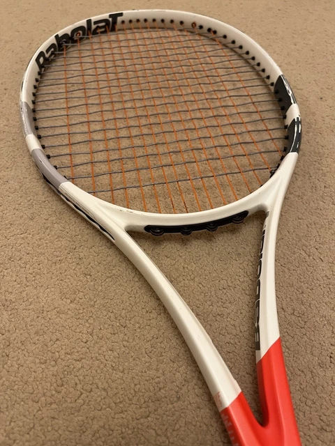 BABOLAT PURE STRIKE 16x19 2nd Gen/Project One7 (G3) + Solinco Hybrid ...