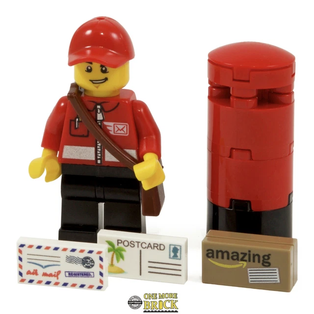 POSTMAN FIGURE | Post box Letter/Envelopes | Mailbag/Sack | Genuine ...