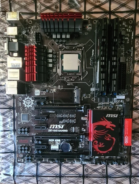 INTEL CORE I5 4670k CPU, MSI Z87-G45 ATX gaming, 24 GB RAM, £18.05 ...