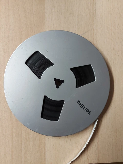 PHILIPS REEL TO Reel Plastic 7"tape With Original Film £10.00 - PicClick UK
