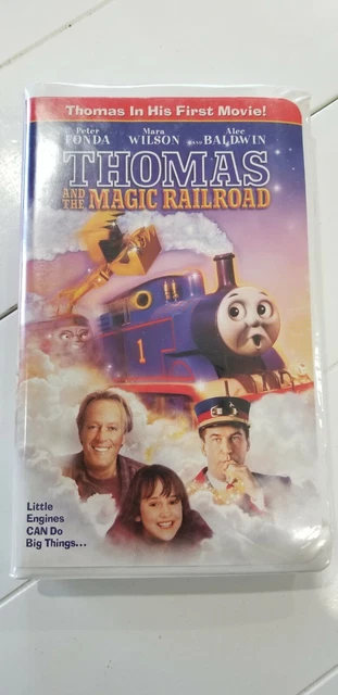 THOMAS AND THE Magic Railroad VHS, 2000, Clam Shell Kids Animated ...