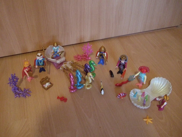 PLAYMOBIL -GROSSES SET - "Unterwasserwelt" - Einzelsets 4813 bis 4818 £ ...
