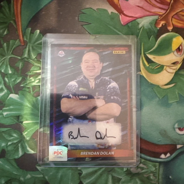 PANINI PDC 2025 World Championship Brendan Dolan Red Auto 19/50 £73.52 ...