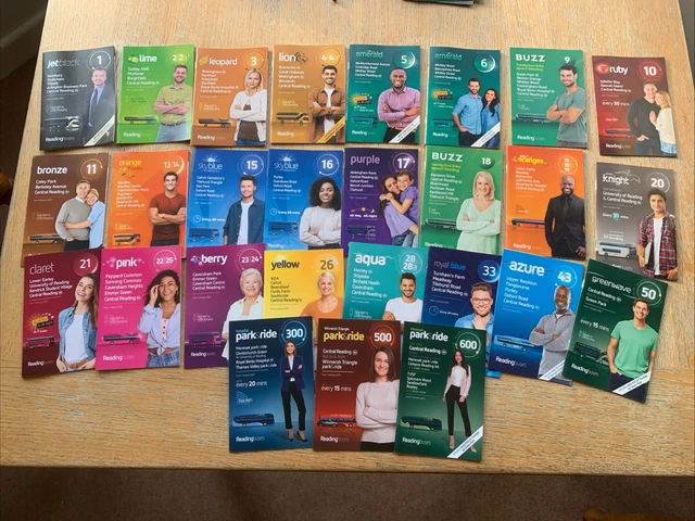 READING BUS TIMETABLES x 27: issues as at 6 January 2025 NEW LATEST ...