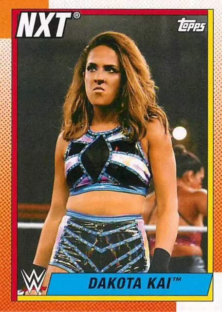 Dakota Kai 81 2021 Topps Heritage Wwe Nxt Eur 110 Picclick Fr