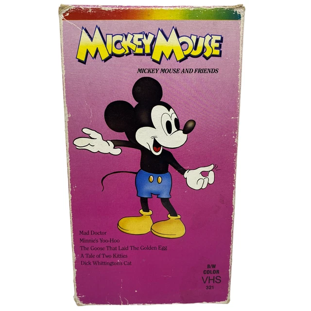 WALT DISNEY MICKEY Mouse and Friends VHS £13.47 - PicClick UK