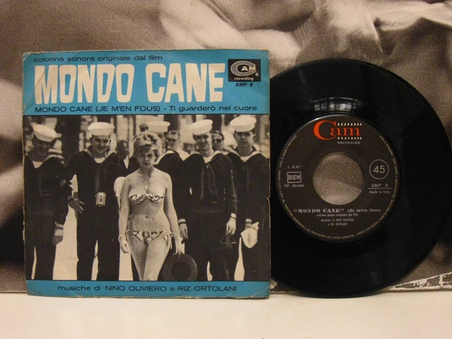 NINO OLIVIERO / Riz Ortolani - Mondo Cane - Soundtrack 45 RPM 7" OST £7 ...