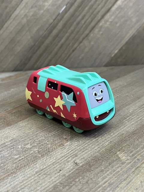 THOMAS FRIENDS JIFF Push Along Train Figure Sodor Cup Racers Lookout ...