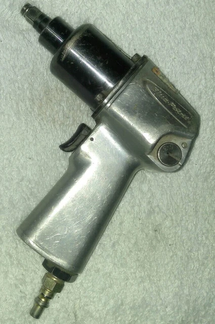 BLUE-POINT OWNED BY snap-on AT321 3/8" Pneumatic Air Impact Wrench air ...