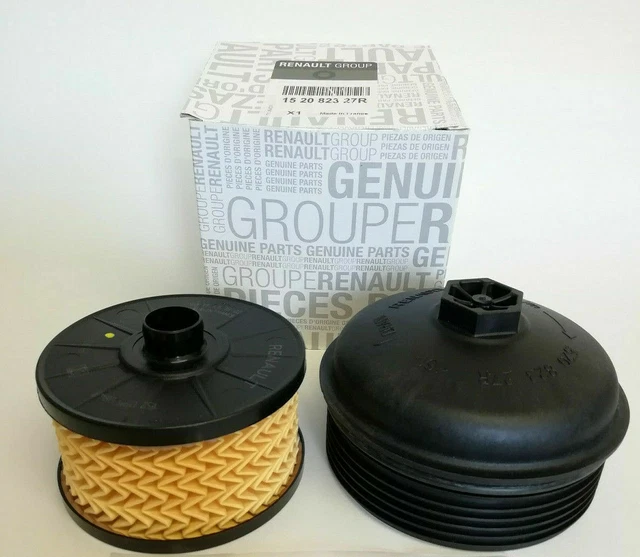 OIL FILTER HOUSING TOP COVER & FILTER FOR Dacia, Renault 152082327R ...