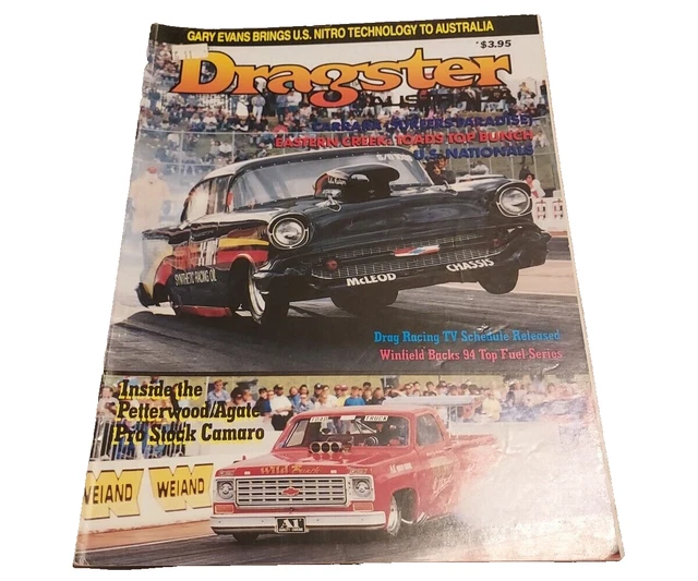 VINTAGE DRAGSTER AUSTRALIA Magazine Issue #373 October 1993 Drag Racing ...