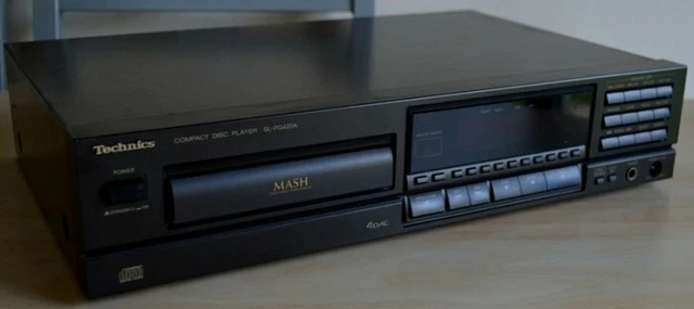 # TECHNICS SL-PG420A Compact Disc CD Player HiFi Separate MASH 4dac £55 ...