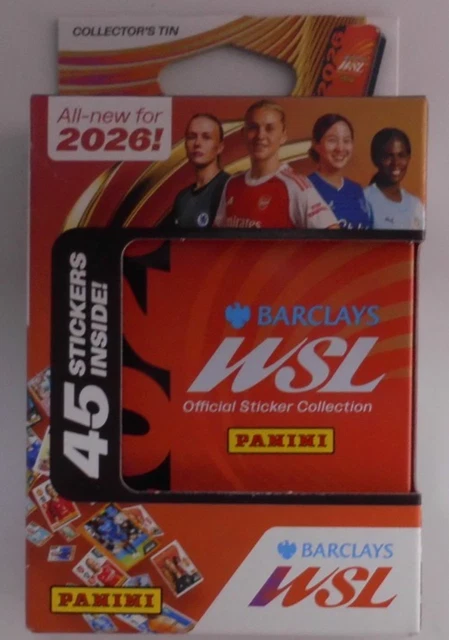 PANINI BARCLAYS WOMEN'S Super League WSL 2026 Official Stickers ...